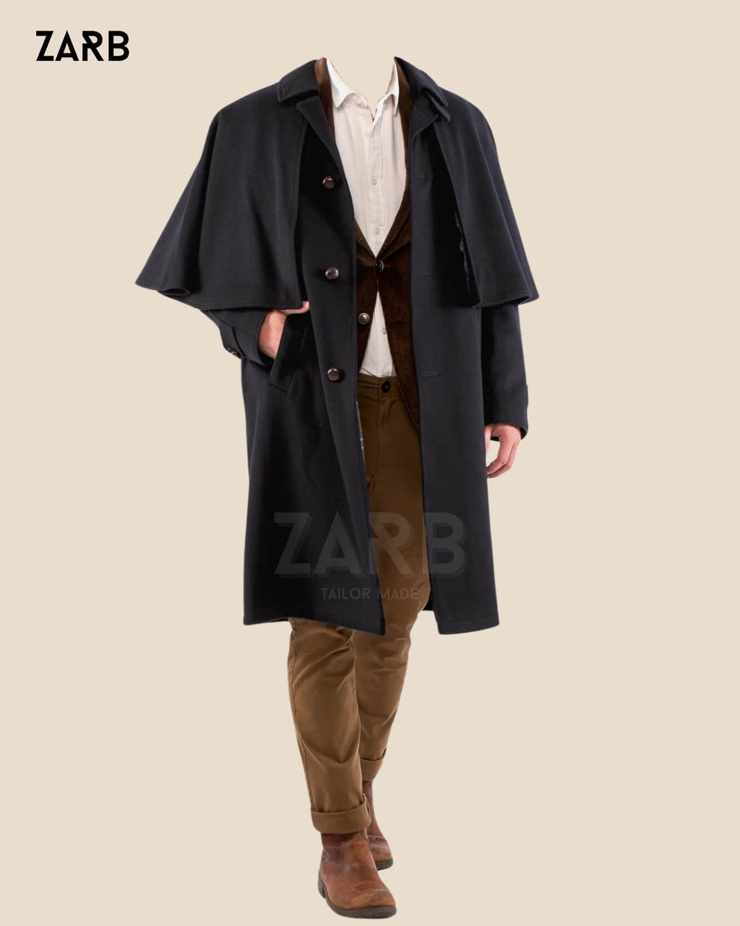 Victorian Capes & Inverness Coats | Custom Tailored - ZARB – ZARB Officials